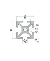 China Customizable Silver Anodizing T Slot Profiles V Slot 4040 4080 with T3-T8 Temper for sale