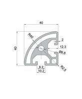 China Customized Silver Anodized Aluminium Profiles with Energy Saving and Bending Service for sale