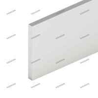 China ±1% Tolerance Silver Anodized Flat Aluminium Profiles for Residential Applications for sale