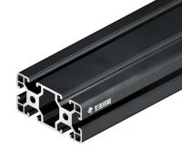 China Decorations Black Anodized T Slot Aluminum Extrusion Profile 2020 4040 4545 4080 8080 for sale