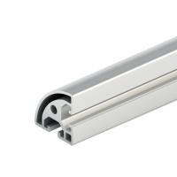 China Aluminum Alloy Profile 6063-T5 Profile Silver Anodized 4040 4080 V Slot Extrusion Profiles for sale