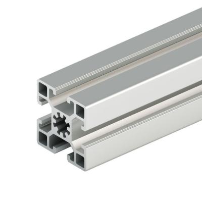 China T Slot Aluminium Profiles 4040 4020 4080 Silver Anodizing for Precision Applications for sale