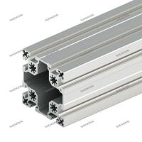 China Welding Service T Slot Silver Anodized Aluminium Extrusion Profiles for Customized Size for sale