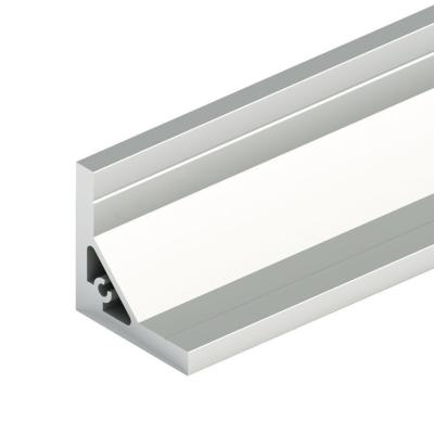 China Customized 6063 Silver Anodized Grade 6000 Series Aluminium Extrusion Profiles V Slot for sale