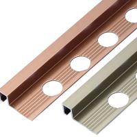 China Aluminium Floor Trim Profiles Floor Transition Aluminium Profiles for High Tolerance ±1% for sale