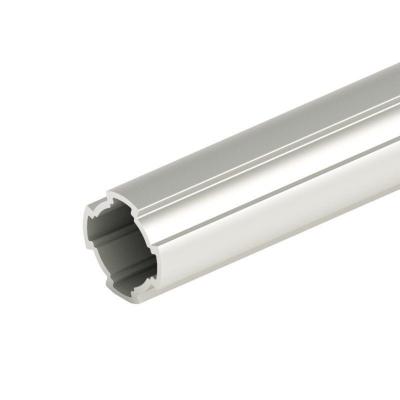 China ±1% Tolerance Silver Anodized Aluminium Extrusion Tube Profiles for Energy Structures for sale
