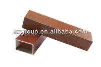 China Aluminio Color Madera Tubo de Aluminio Grade 6000 Series Aluminium Profile for Window for sale