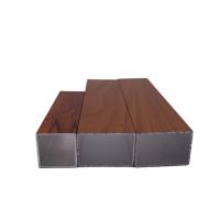 China Aluminio Color Madera Tubo de Aluminio Grade 6000 Series Aluminium Profile for Window for sale