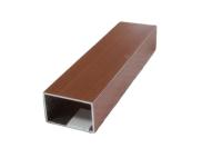 China Aluminio Color Madera Tubo de Aluminio Grade 6000 Series Aluminium Profile for Window for sale