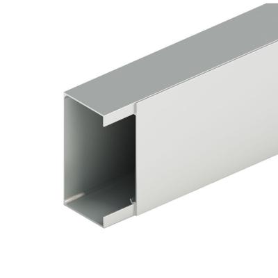 China Silver Anodized Rectangle Aluminium Extrusion Profiles for Durable Transportation Tools for sale