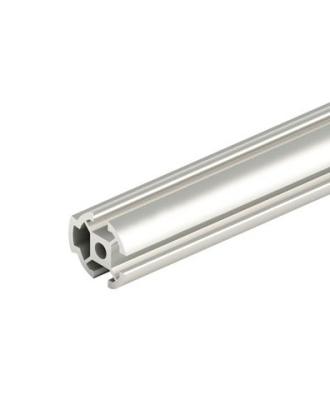 China Grade 6000 Series Silver Anodized Tube Aluminium Extrusion Profiles for Is Alloy for sale