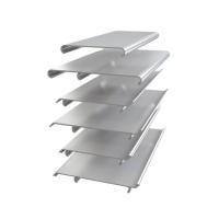 China Shengxin Aluminium Blind Shutter Profiles The Perfect Choice for Rolling Shutter Doors for sale