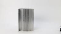 China Silver Anodized Aluminium Extrusion Profiles for Motor Housing in Customized Size for sale