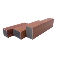 China Deep Process Punching Drilling Precision Cutting CNC Wood Grain Aluminum Casement Window for sale