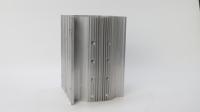 China Silver Anodized Aluminium Extrusion Profiles for Motor Housing in Customized Size for sale