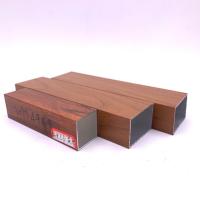 China Deep Process Punching Drilling Precision Cutting CNC Wood Grain Aluminum Casement Window for sale