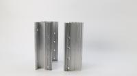 China Silver Anodized Aluminium Extrusion Profiles for Motor Housing in Customized Size for sale