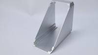 China Grade 6000 Series Silver Anodized Aluminium Extrusion Profiles with Customized Size for sale