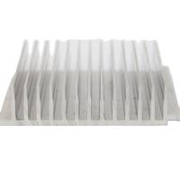 China Silver Anodized Aluminium Extrusion Profiles for Customized Size Radiator Sheet Aluminum for sale