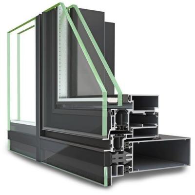 China Mill Finish Aluminum Extrusion Profiles for Windows and Doors Meet GB Standard Shengxin for sale