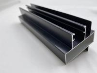 China Black Anodized Matte Aluminum Profile for Peruvian Market Welding Service Provided for sale