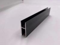China Black Anodized Matte Aluminum Profile for Peruvian Market Welding Service Provided for sale