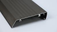 China Customized Size Black Anodized Aluminium Extrusion Profiles for Energy Speaker Housing for sale
