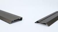 China Customized Size Black Anodized Aluminium Extrusion Profiles for Energy Speaker Housing for sale