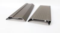 China Customized Size Black Anodized Aluminium Extrusion Profiles for Energy Speaker Housing for sale