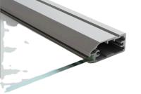 China Sliding Windows Frame Aluminum Extruded Profile in Mill Finish for Customer's Request for sale