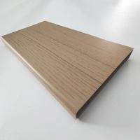 China Customized Wood Grain Aluminum Square Tube Aluminium Extrusion Profiles for Materials for sale