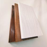 China Customized Wood Grain Aluminum Square Tube Aluminium Extrusion Profiles for Materials for sale