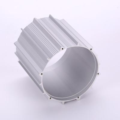 China Custom Aluminium Profile Extrusion for Motor Housing Tolerance ±1% Thickness Customized for sale