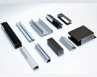 China 1inchx1inch Aluminum Extrusion Profiles Length 0.5-6.0M T3-T8 for in Various Applications for sale