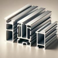 China Custom Aluminum Extrusions Profiles for CNC Processing Punching Drilling and Cutting for sale