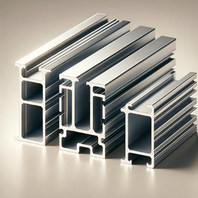 China Custom Aluminum Extrusions Profiles for CNC Processing Punching Drilling and Cutting for sale