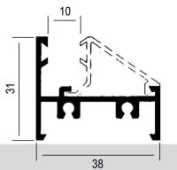 China Colombia Series7038 5020 3831 744 8025 Shengxin 6063 T5 Aluminum Extrusion Profiles for Door for sale