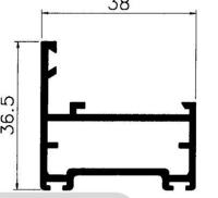 China Colombia Series7038 5020 3831 744 8025 Shengxin 6063 T5 Aluminum Extrusion Profiles for Door for sale