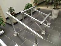 China Square Aluminum Solar Frame Profile Manufacture for Customized Color PV Module for sale
