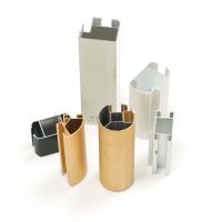 China Customer's Request Square and Round Aluminium Profiles Round Pipe for Curtain Rod for sale