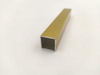 China Chemical Composition Aluminium Square Tubes for Blinds Shutters and Customized Thickness for sale