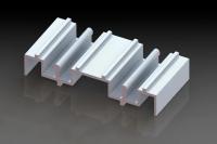 China Aluminium Profiles for Window and Door System 7038 8025 744 3825 5020 3831 in Colombia for sale