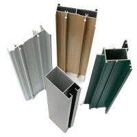 China Powder Coating Square Aluminium Profile for Windows and Doors GB5237-2008 Standard for sale