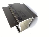 China 6063 Aluminum Alloy 5.8-6.0M Length Aluminum Profiles for Casement Windows 28/30.5 for sale