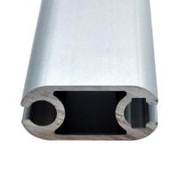 China 5.8-6.0M Length Aluminum Keder Rail for Tent Frame Corrosion-Resistant Mill Finish for sale