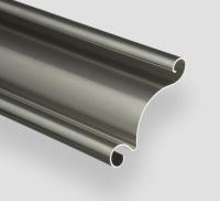 China 5.8-6.0M Length Aluminum Keder Rail for Tent Frame Corrosion-Resistant Mill Finish for sale