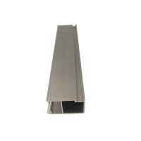 China 5.8-6.0M Length Aluminum Keder Rail for Tent Frame Corrosion-Resistant Mill Finish for sale