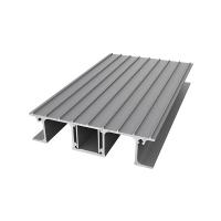 China Decoiling Processing for Custom 6063 Aluminum Alloy Pressed Profiles on Balcony Board for sale