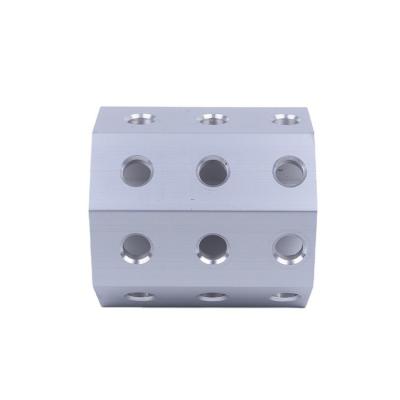 China Anodized CNC Extrusion Aluminum Profiles for Industrial Section 0.8mm-2.0mm Thickness for sale