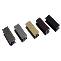 China Shengxin Golden Silver Anodized Aluminium Profiles for Sliding Wardrobe Doors Is Alloy for sale